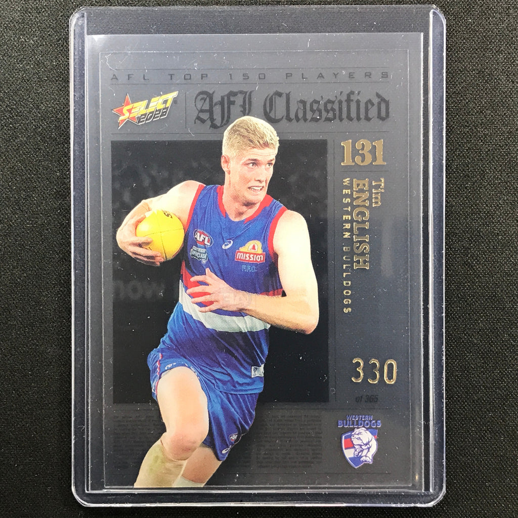 2023 Footy Stars Tim English Afl Classified No 131 330/365 – Cherry ...