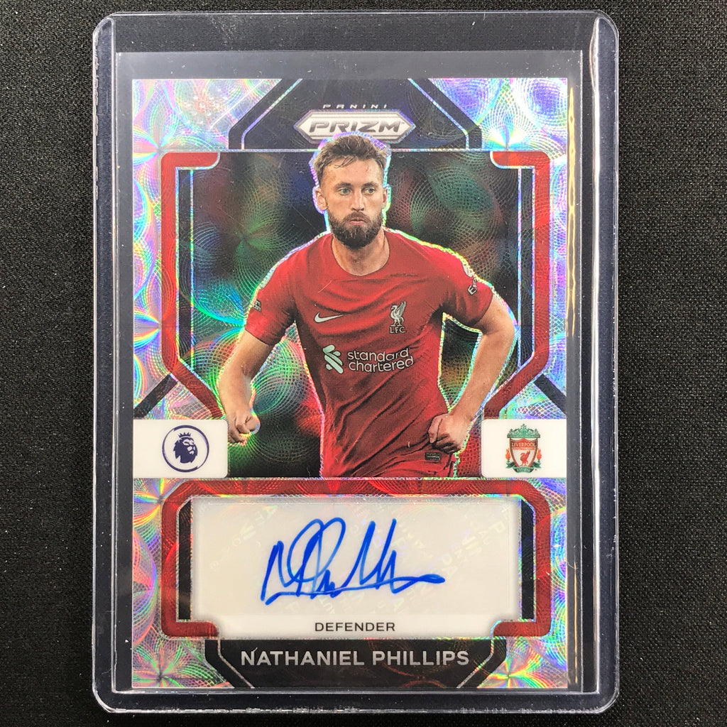 2022-23 Prizm EPL NATHANIEL PHILLIPS Choice Signatures Auto Scope #NPS ...