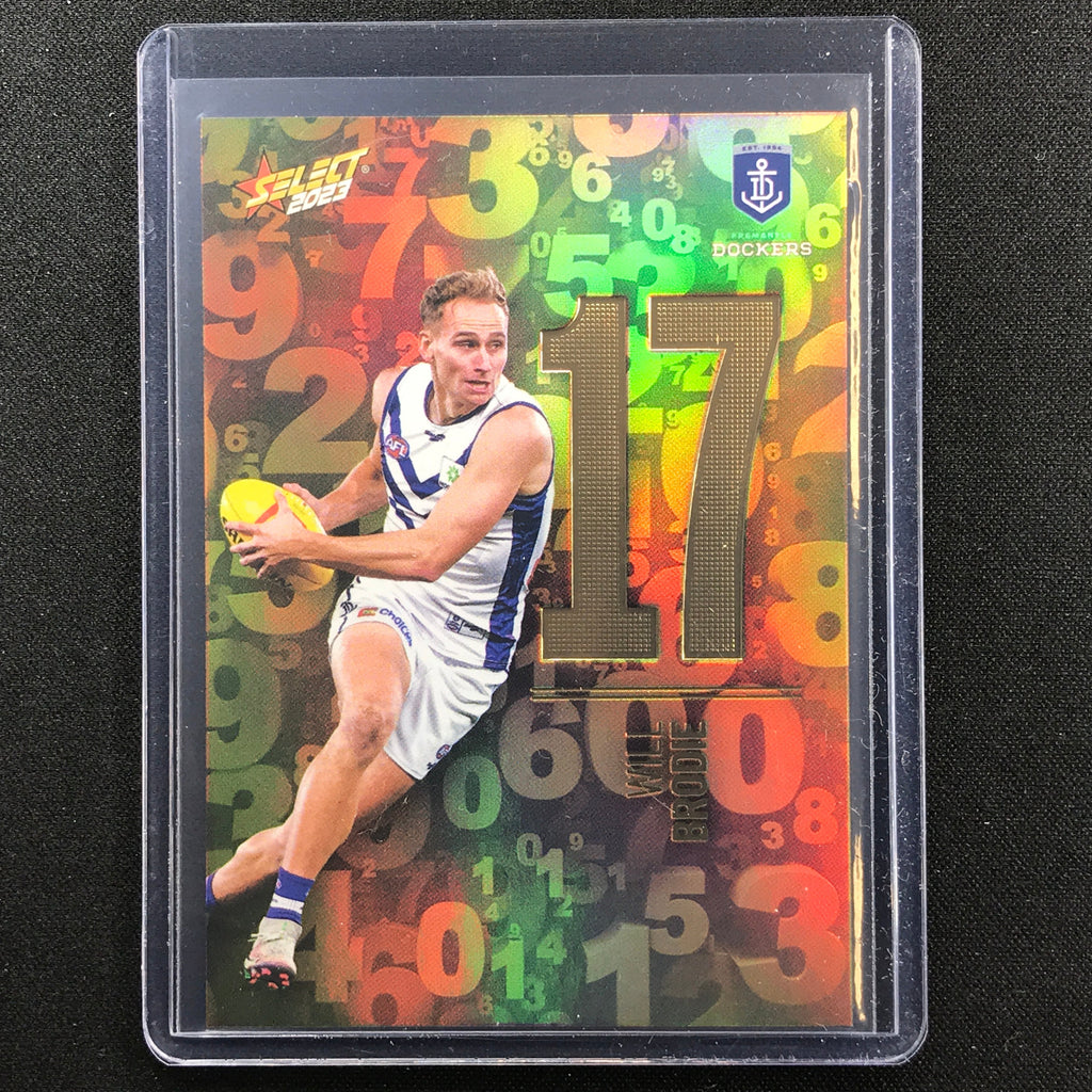 2023 Footy Stars Will Brodie Numbers 171/255 – Cherry Collectables