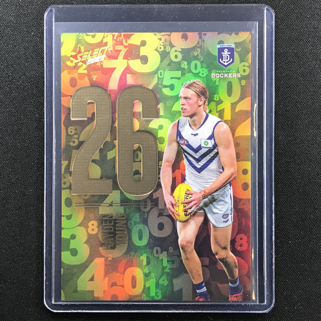 2023 Footy Stars Hayden Young Numbers 233/255 – Cherry Collectables