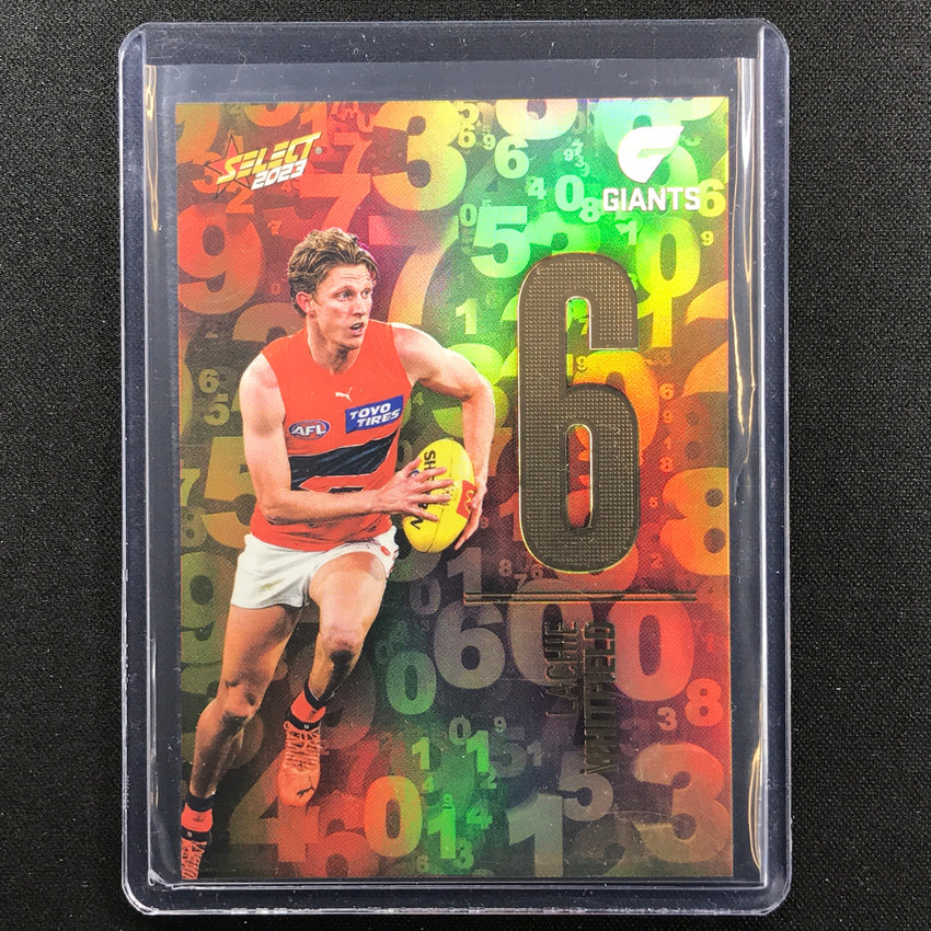 2023 Footy Stars Lachie Whitfield Numbers 171/255 – Cherry Collectables