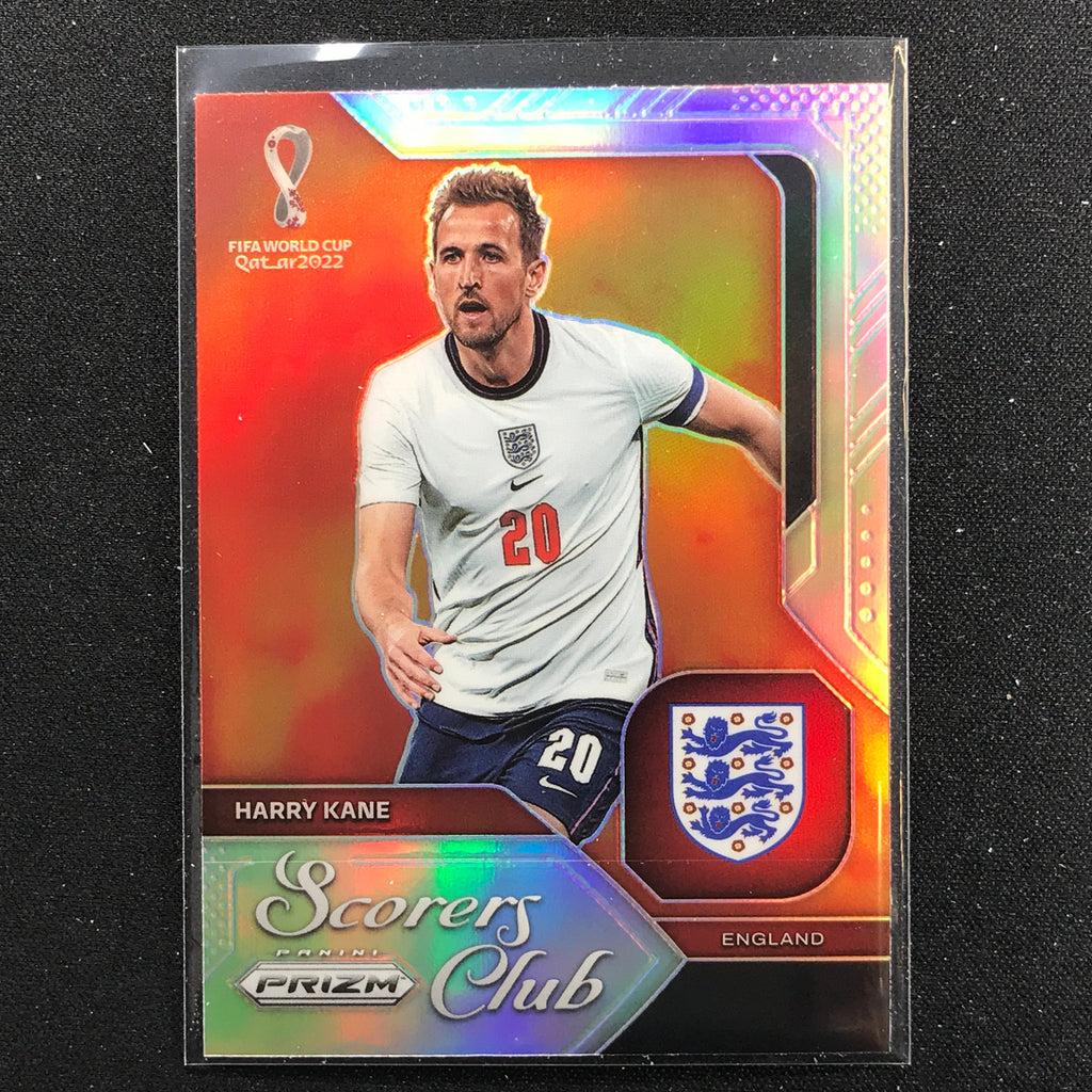 2022 Prizm FIFA World Cup Qatar HARRY KANE Scorers Club Silver #20 ...