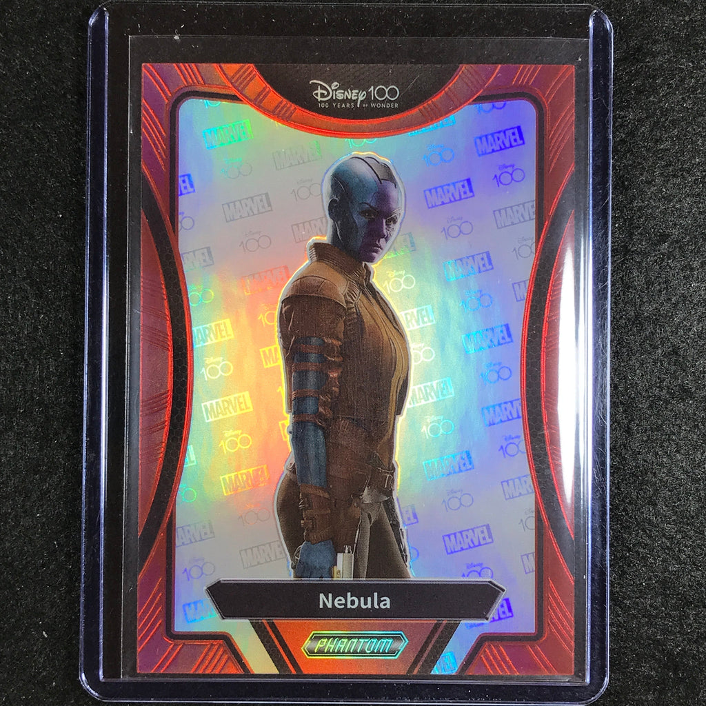 2023 Disney 100 Phantom Marvel Nebula Red Parallel 66/75 – Cherry ...