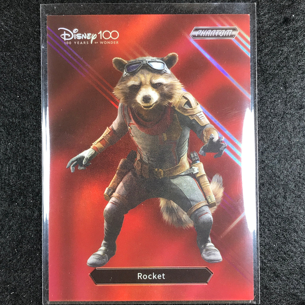 2023 Disney 100 Phantom Marvel ROCKET Heroes & Villains #1 – Cherry ...