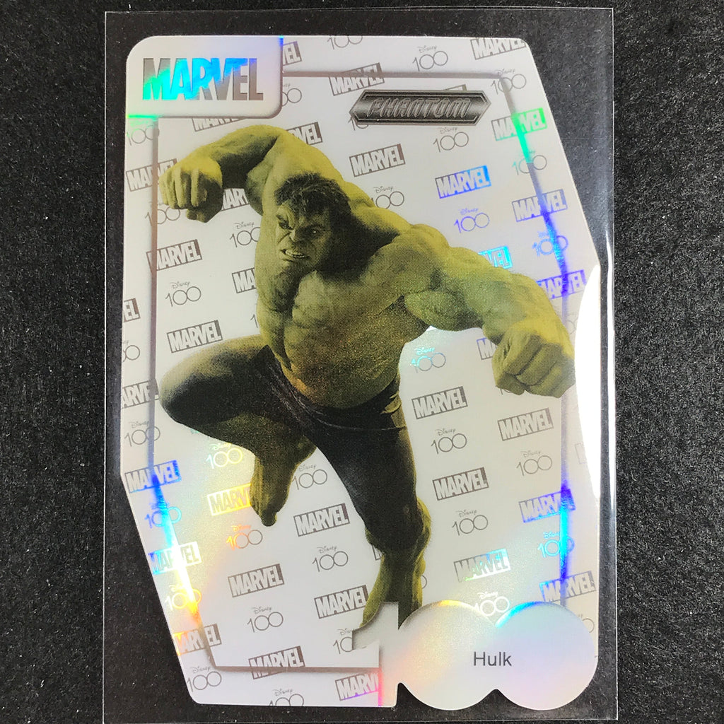 2023 Disney 100 Phantom Marvel Hulk Disney 100 Die-cut Parallel #31 ...