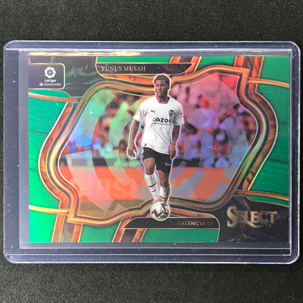 2022-23 Select La Liga Yunus Musah Field Level Green 1/5 – Cherry ...