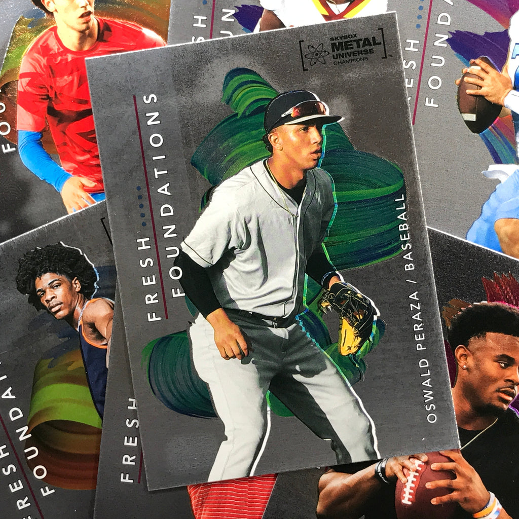 2022 Metal Universe Champions VERGIL ORTIZ JR. Fresh Foundations Base ...