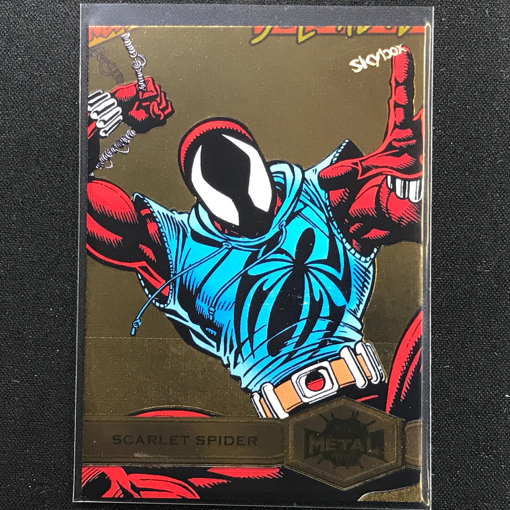2021-2022 Marvel Spider-man Metal Universe Scarlet Spider High Series ...