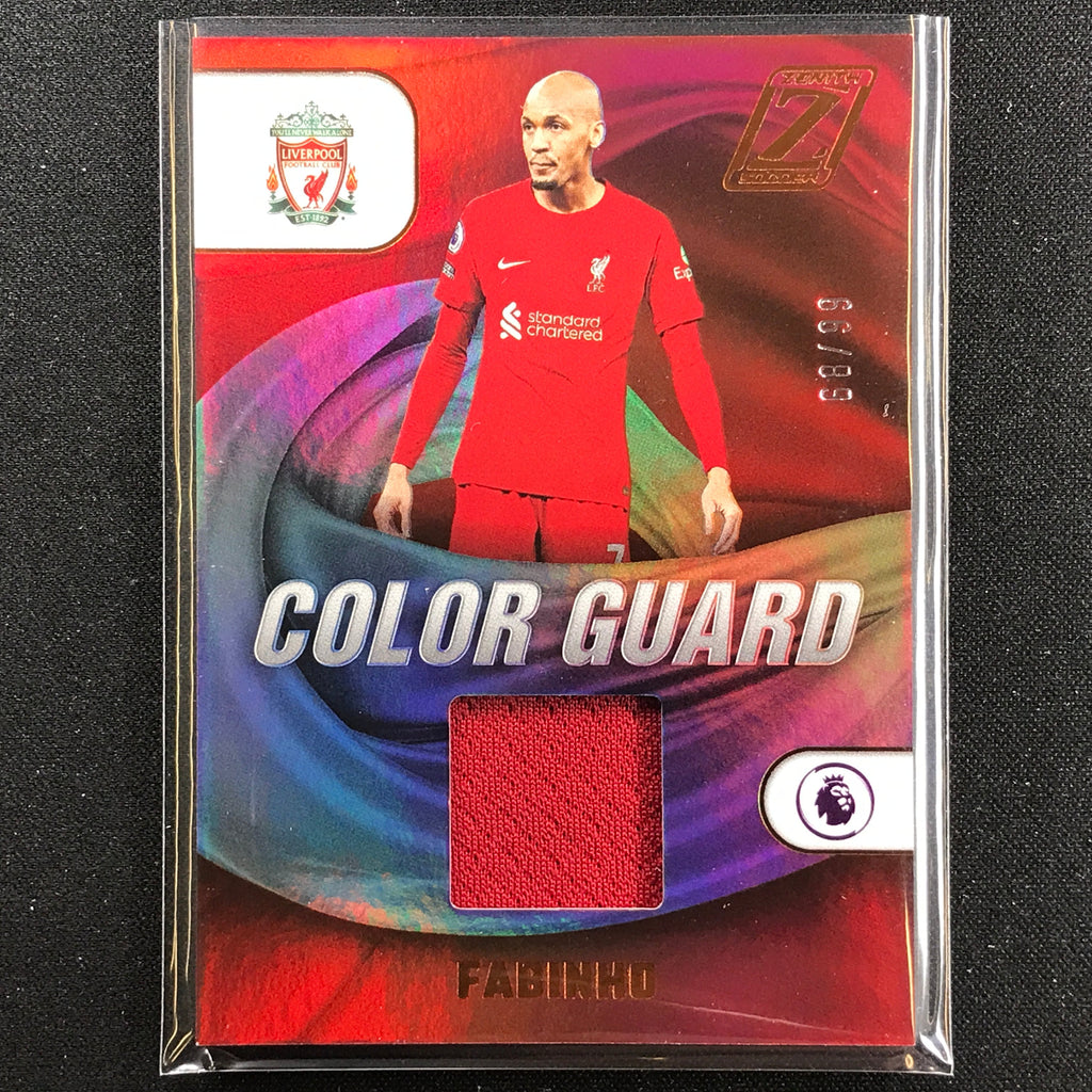 2022-23 Chronicles Epl Fabinho Zenith Color Guard Relic Bronze 68/99 ...