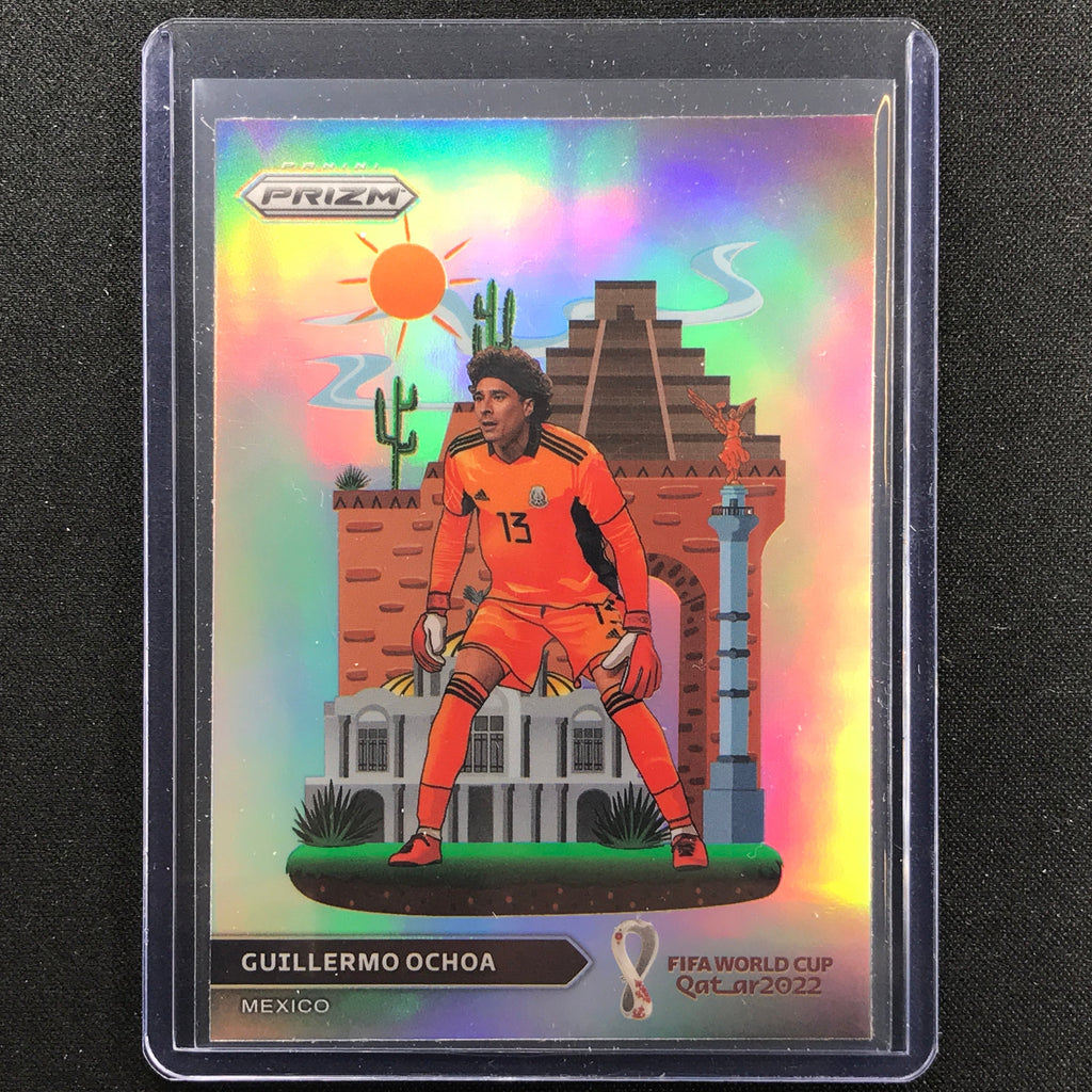 2022 Prizm Fifa World Cup Qatar Guillermo Ochoa National Landmarks Ssp ...