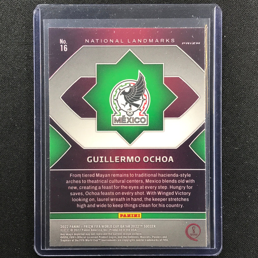 2022 Prizm Fifa World Cup Qatar Guillermo Ochoa National Landmarks Ssp ...