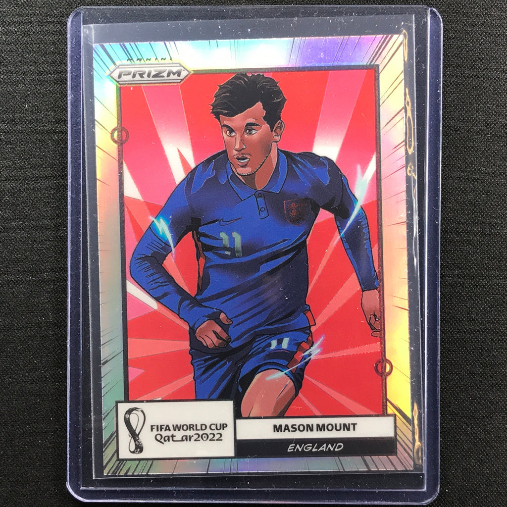 2022 Prizm Fifa World Cup Qatar Mason Mount Manga Ssp No 5 B – Cherry ...