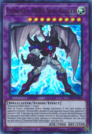 Elemental Hero Neos Kluger - Gfp2-en003 - Ultra Rare 1st Edition ...