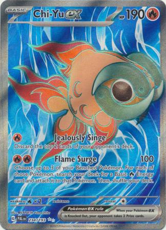 Full Art Chi-yu EX - 234/193 - Secret Rare Paldea Evolved – Cherry ...