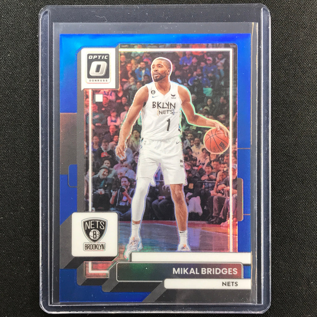 2022-23 Donruss Optic Mikal Bridges Blue 49/49 – Cherry Collectables