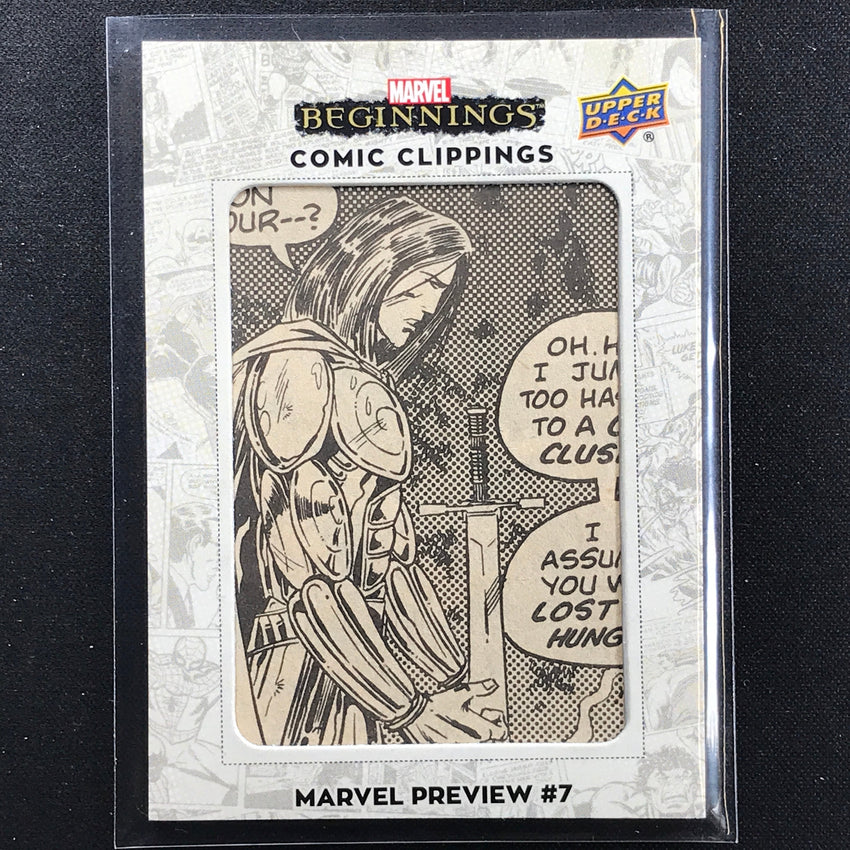 2022 Marvel Beginnings Vol. 2 Series 1 Marvel Preview No 7 Comic Clipp ...