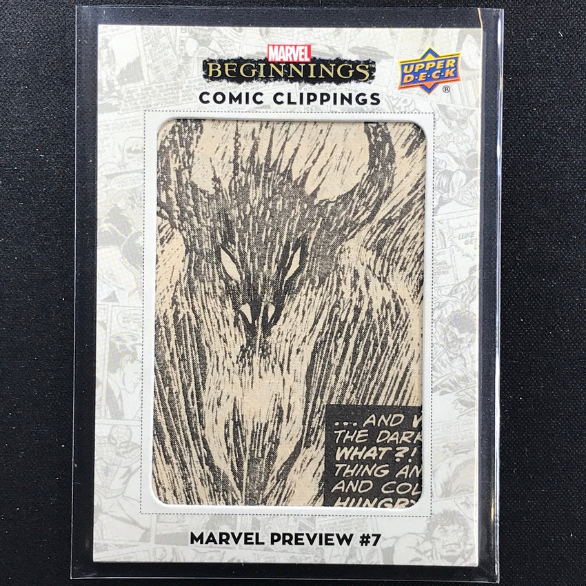2022 Marvel Beginnings Vol. 2 Series 1 Marvel Preview No 7 Comic Clipp ...