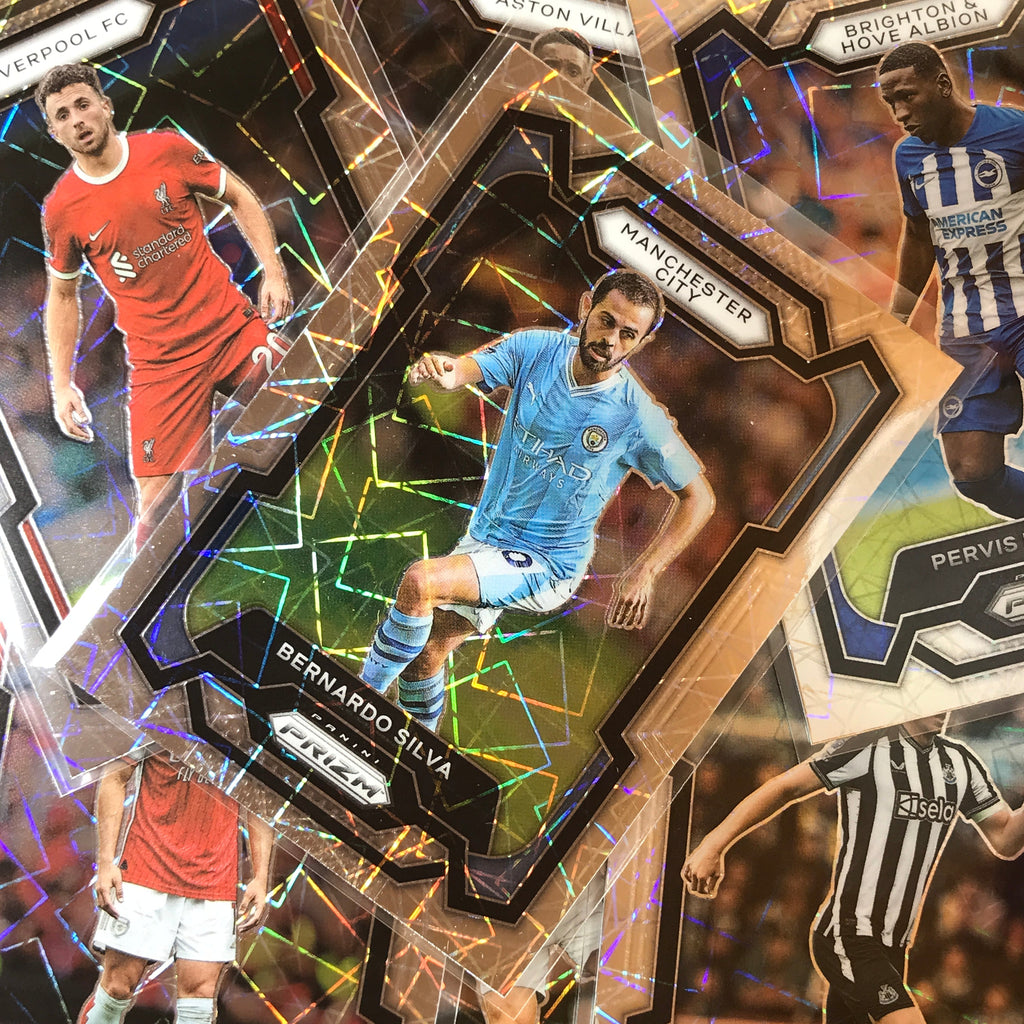 2023-24 Prizm Epl Alejandro Garnacho Base Lazer No 50 – Cherry Collectables