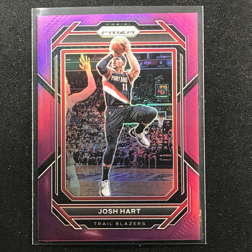 2022-23 Prizm JOSH HART Purple Prizm 40/99 – Cherry Collectables