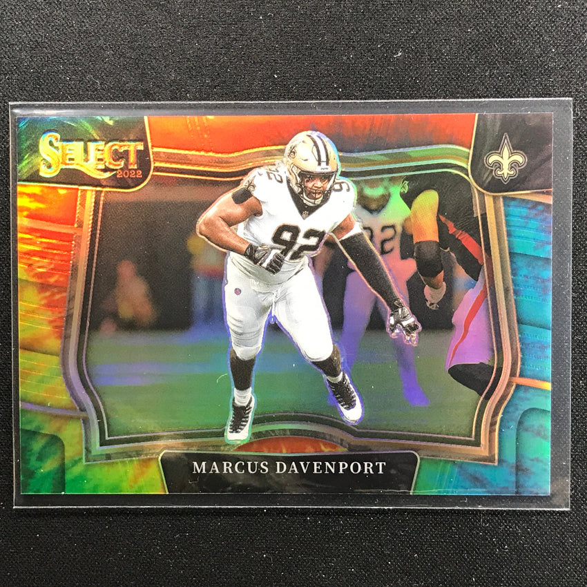 2022 Select Marcus Davenport Field Level Tie-dye 17/25 – Cherry ...