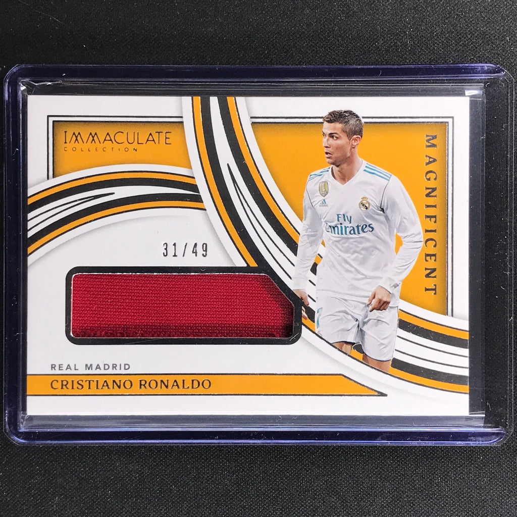 2022-23 Immaculate Cristiano Ronaldo Magnificent Memorabilia Jersey 31 ...