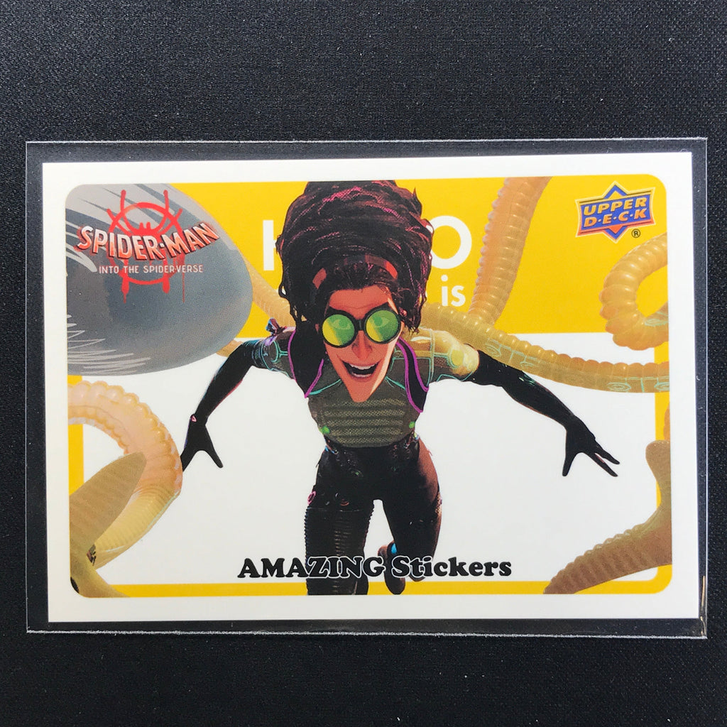 2022 Spider-Man Into The Spider-Verse DOC OCK Amazing Stickers #12 ...