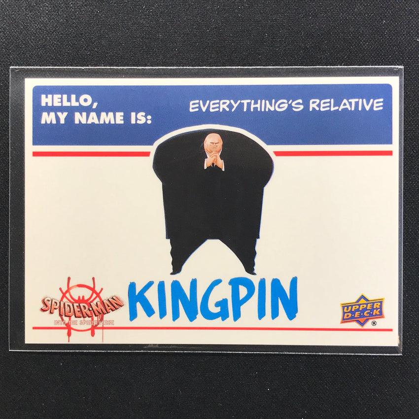 2022 Spider-man Into The Spider-verse Kingpin Everythings Relative Sti ...