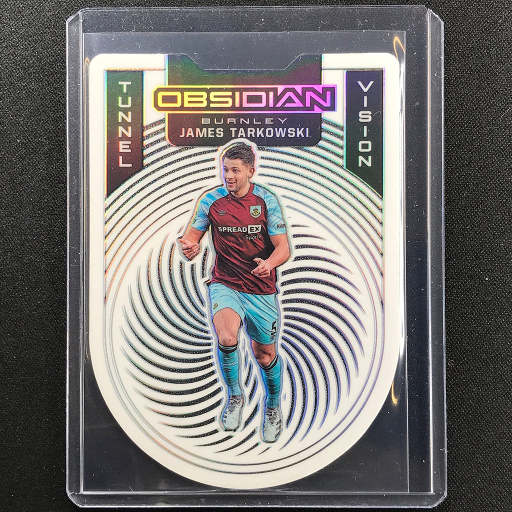2021-22 Obsidian James Tarkowski Tunnel Vision Electric Etch Contra Di ...