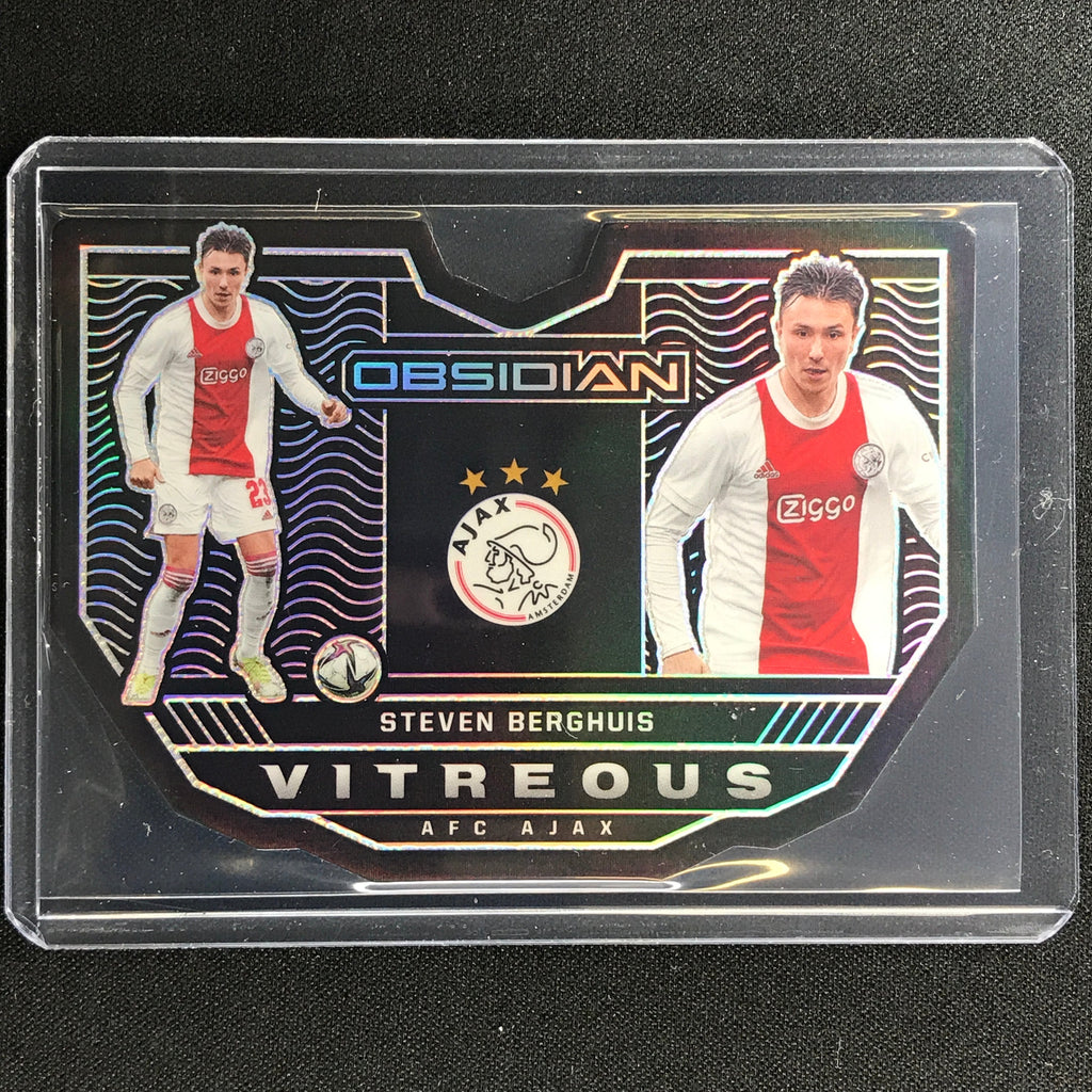 2021-22 Obsidian Steven Berghuis Vitreous Silver Die-cut 9/99 – Cherry ...