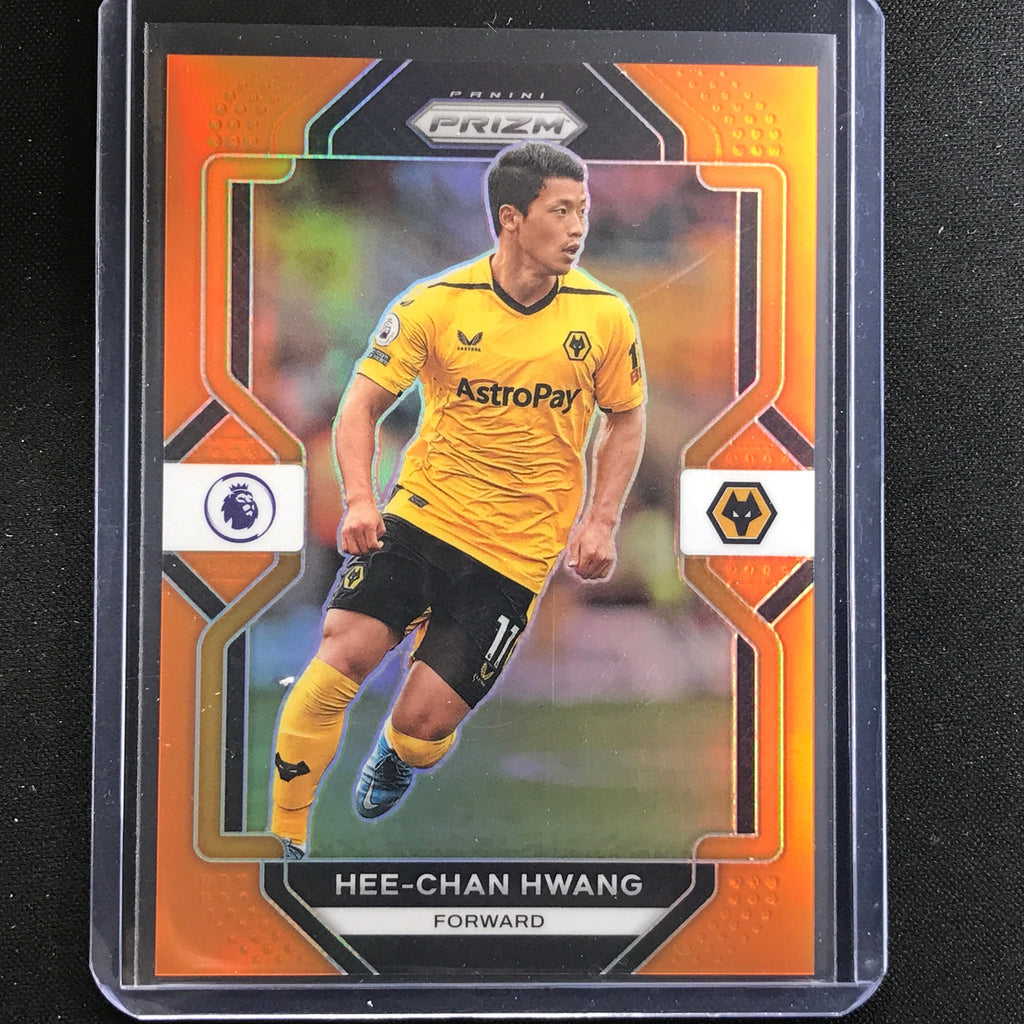 2022-23 Prizm Epl Hee-chan Hwang Orange 5/15 – Cherry Collectables