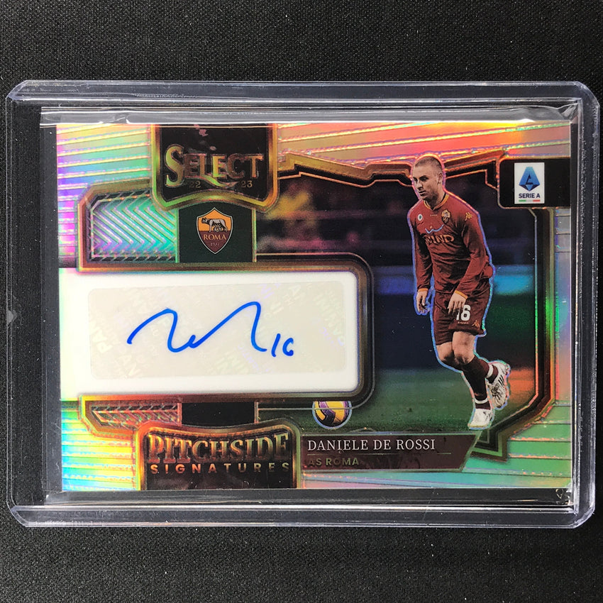 2022-23 Select Serie A Daniele De Rossi Pitchside Signatures Auto Silv ...
