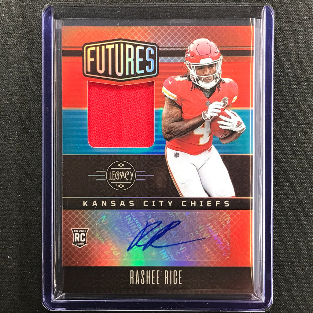 2023 Legacy Rashee Rice Futures Rookie Jersey Patch Auto Ruby 77/100 – Cherry Collectables