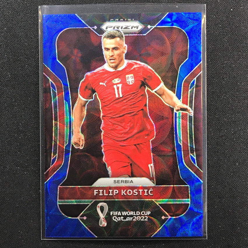 2022 Prizm Fifa World Cup Qatar Filip Kostic Choice Blue 65/135 ...