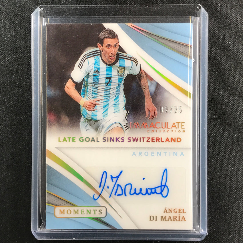 2021 Immaculate Angel Di Maria Moments Acetate Auto 2/25 – Cherry ...