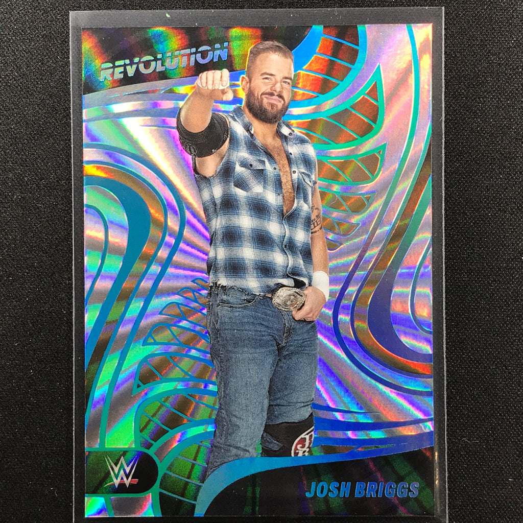 2023 Revolution Wwe Josh Briggs Sunburst 60/99 – Cherry Collectables