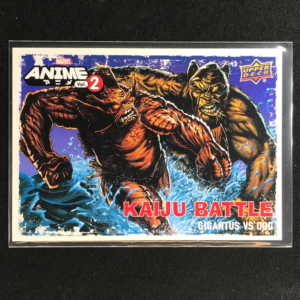 2023 Marvel Anime Vol. 2 Gigantus Vs Oog Kaiju Battles Base No 8 ...