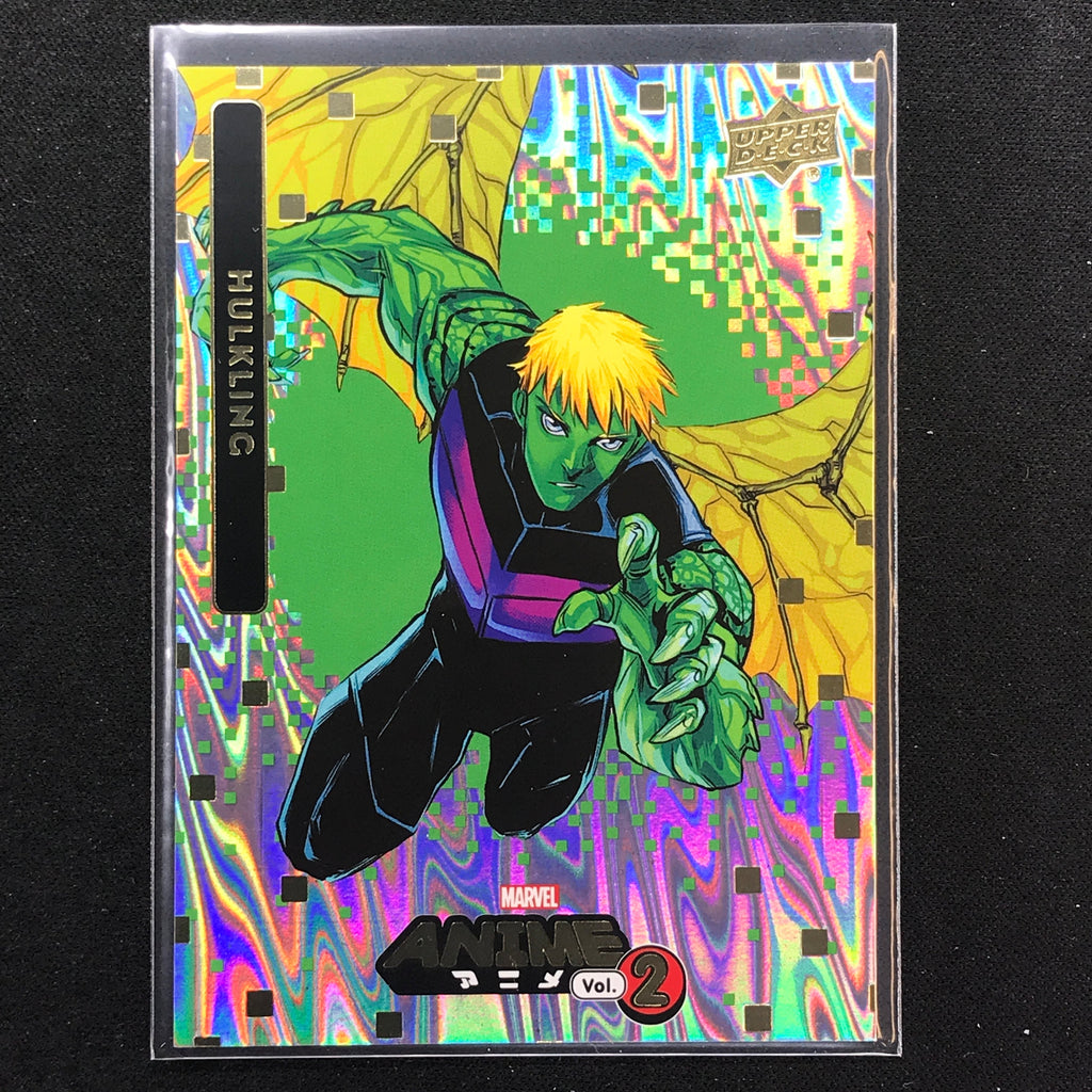 2023 Marvel Anime Vol. 2 Hulkling Base Japanese Mega Moon No 34 ...