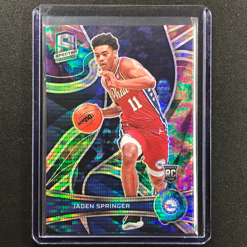 2021-22 Spectra Jaden Springer Rookie Celestial 45/99 – Cherry Collectables