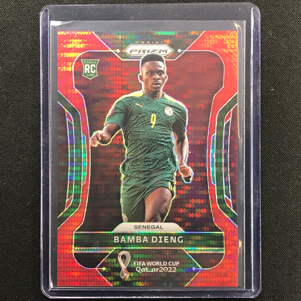 2022 Prizm Fifa World Cup Qatar Bamba Dieng Rookie Breakaway Red 89/99 ...