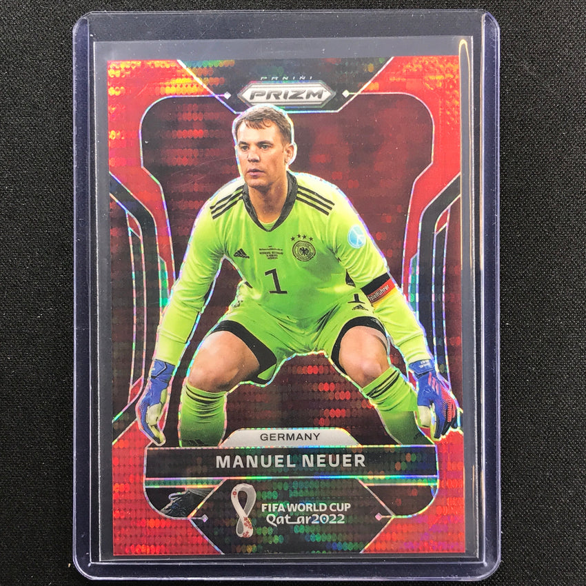2022 Prizm Fifa World Cup Qatar Manuel Neuer Breakaway Red 53/99 ...