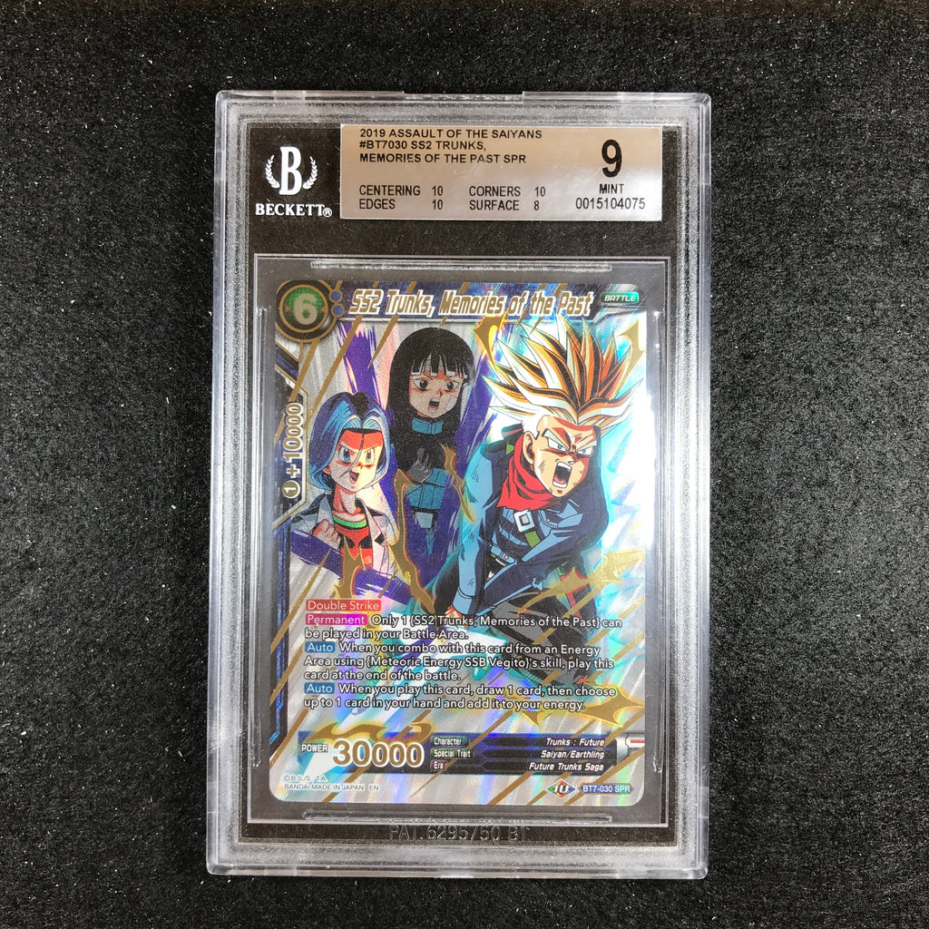Bgs 9 Ss2 Trunks Memories Of The Past - Bt7-030 - Spr Assault Of The S ...