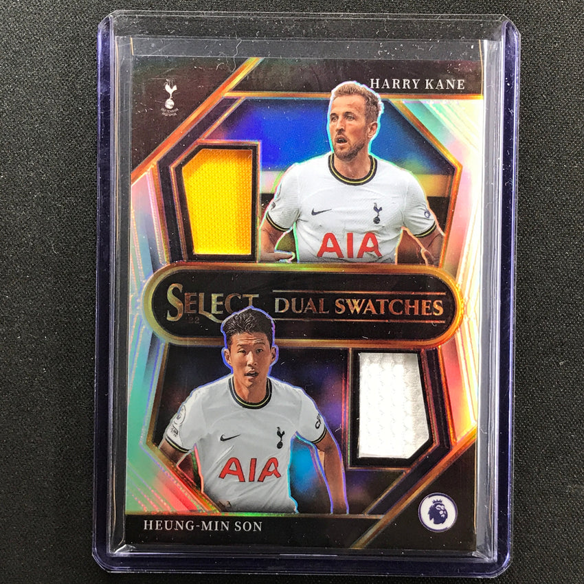 2022-23 Select Epl Harry Kane Heung-min Son Dual Swatches Relic Silver – Cherry Collectables