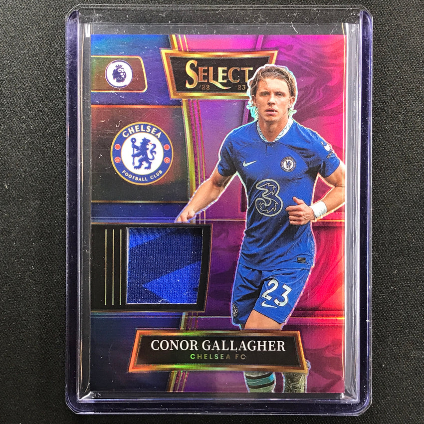 2022-23 Select Epl Conor Gallagher Select Swatches Relic Purple 20/49 ...