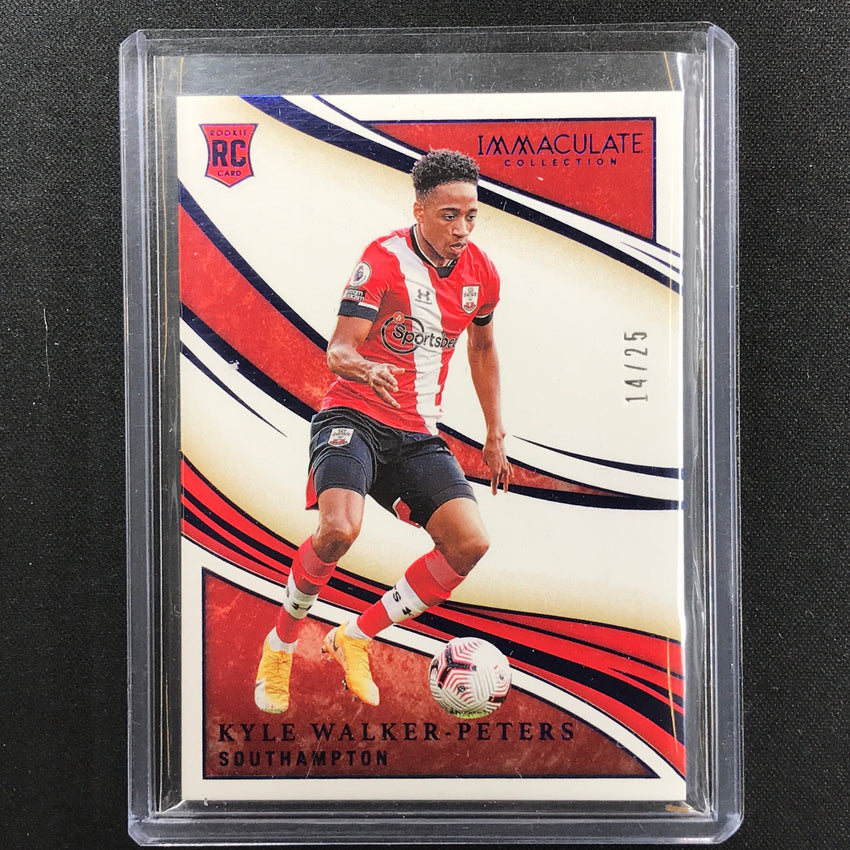 2020 Immaculate Kyle Walker-peters Rookie Base Sapphire 14/25 – Cherry ...