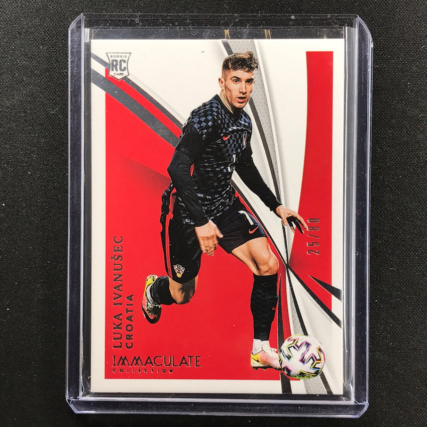 2021 Immaculate Luka Ivanusec Rookie Base Silver 25/80 – Cherry ...