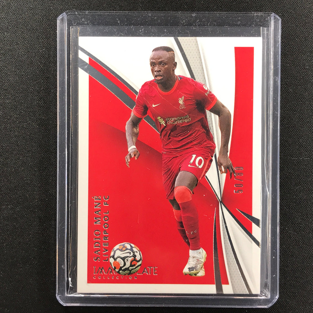 2021 Immaculate Sadio Mane Base Silver 50/80 – Cherry Collectables