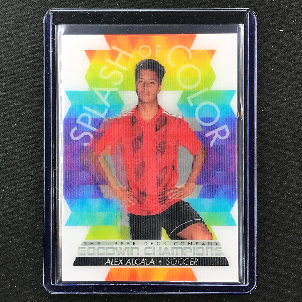 2022 Goodwin Champions ALEX ALCALA Splash of Color 3D Lenticular SP #A ...