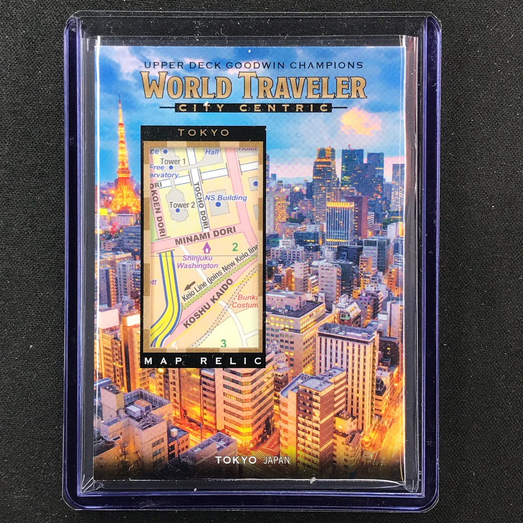 2022 Goodwin Champions Tokyo Japan World Traveler City Centric Map Rel ...