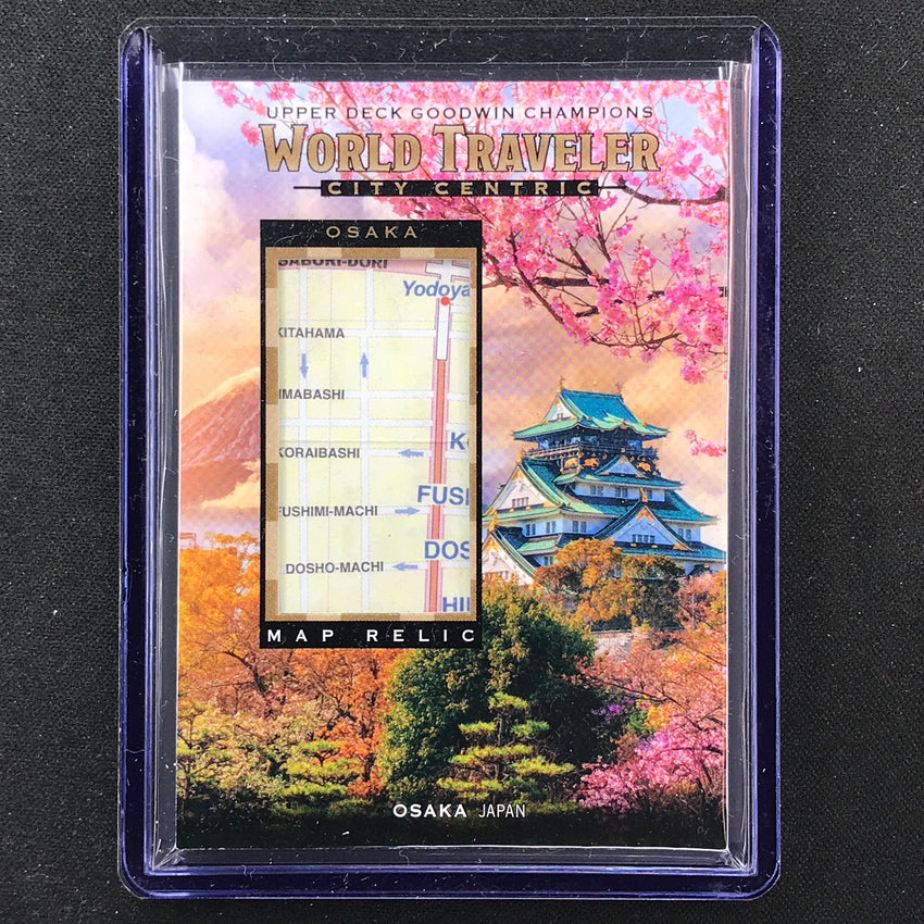 2022 Goodwin Champions Osaka Japan World Traveler City Centric Map Rel ...