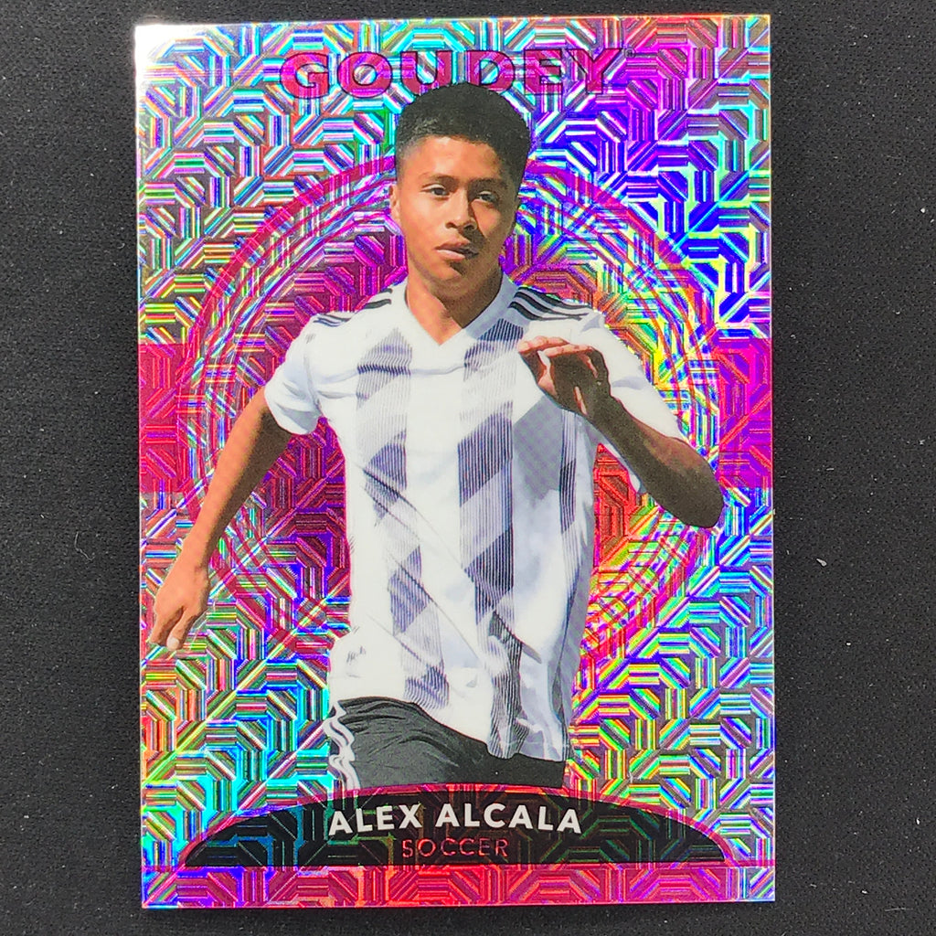 2022 Goodwin Champions ALEX ALCALA Goudey Platinum Pink Traxx /299 #2 ...